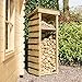 Rowlinson Narrow Log Store Pressure Treated Timber : Amazon.co.uk: Garden