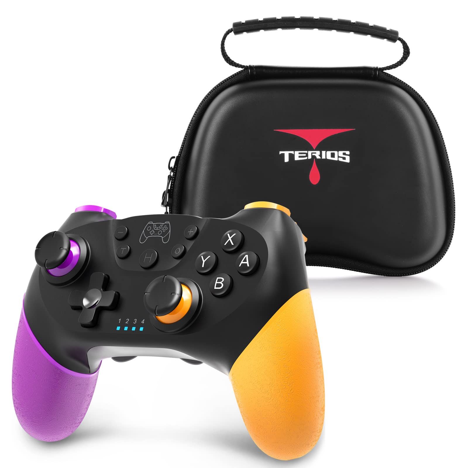 Buy Wireless Switch Controller, TERIOS Pro Controller Compatible with ...