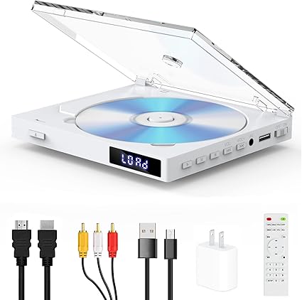 SHIWAKOTO Mini DVD Player for TV, HDMI Small CD/DVD Player with USB ...