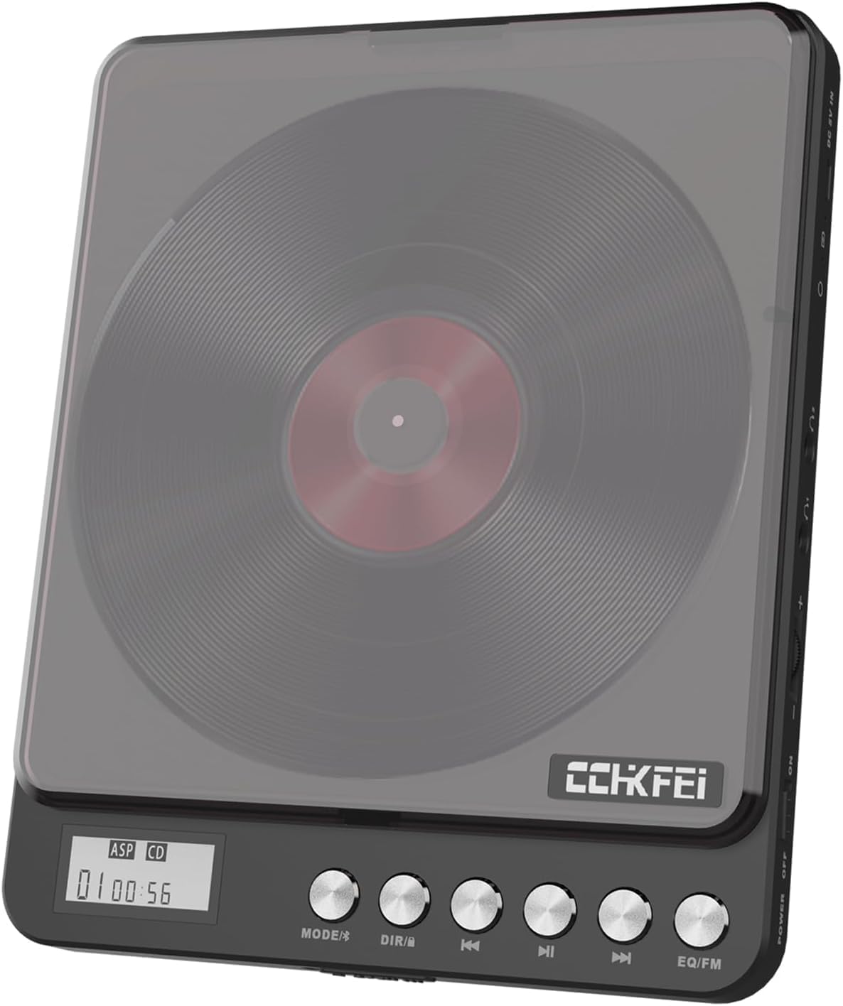 Bluetooth Portable CD Player with Built-in Speakers, 2000mAh ...