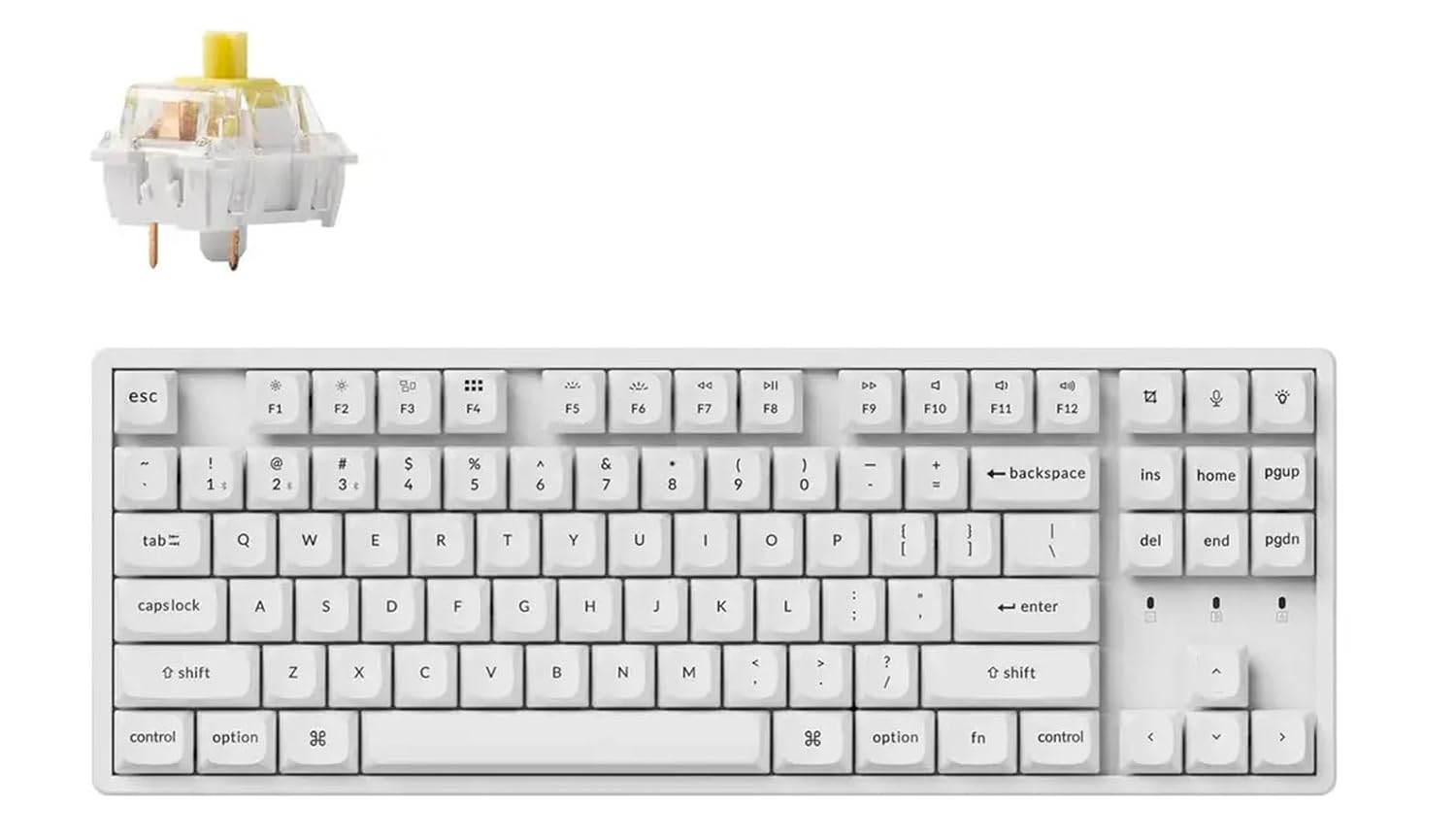 Amazon.in: Buy MECKEYS Arion Frost x K8 pro QMK/VIA Wireless Mechanical ...