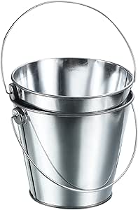 Amazon.com : PATIKIL 4.7 Inch Colored Metal Buckets, 2 Pack Pencil ...