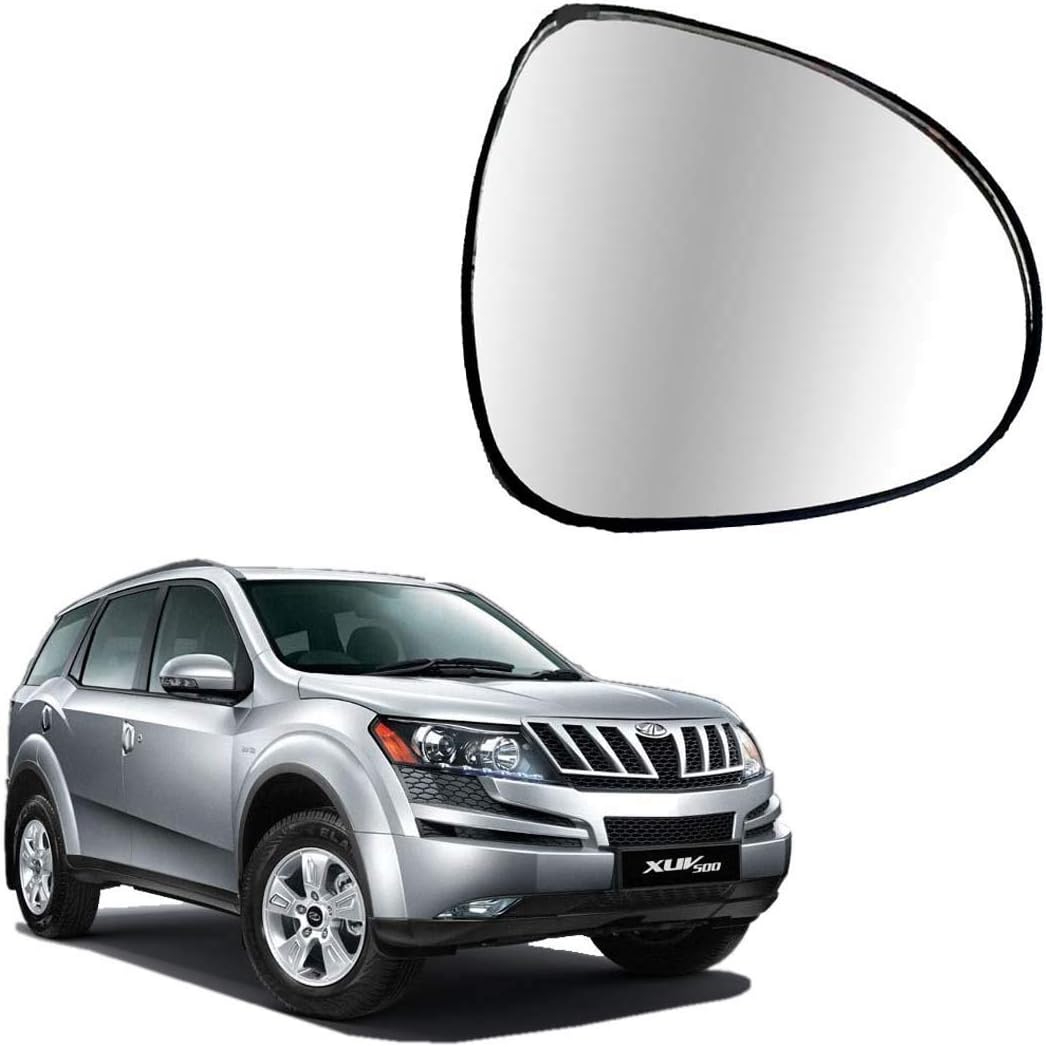 MACZO - orvm Right (Driver) Side Rear View Mirror Glass for Mahindra ...