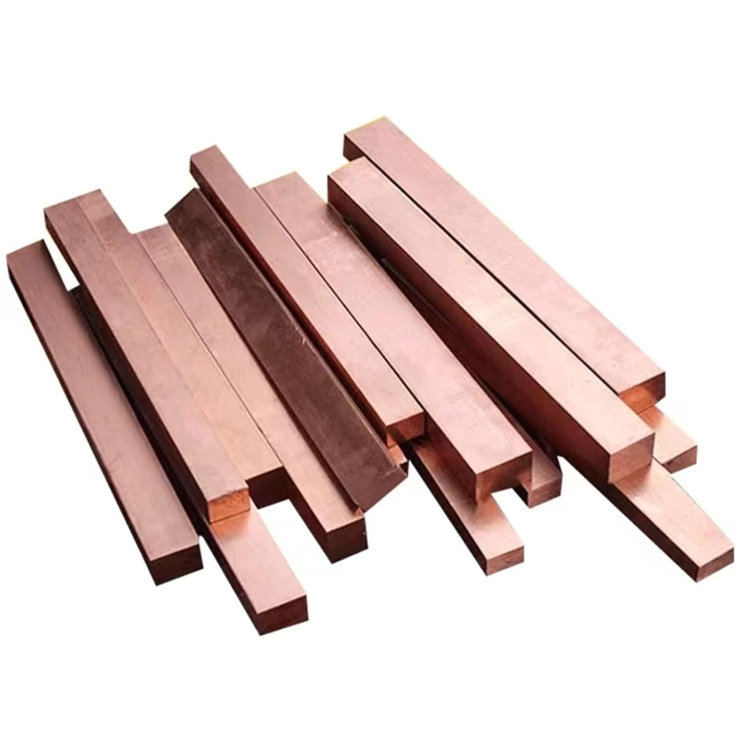 Amazon.com: T2 Copper Bar, 1pc Flat Bar Red Copper, Pure Copper Bar ...