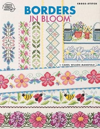 Cross Stitch Borders In Bloom | Amazon.com.br