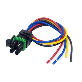 Amazon.com: 4 Wire 700r 4 Transmission Connector for Torque Converter ...