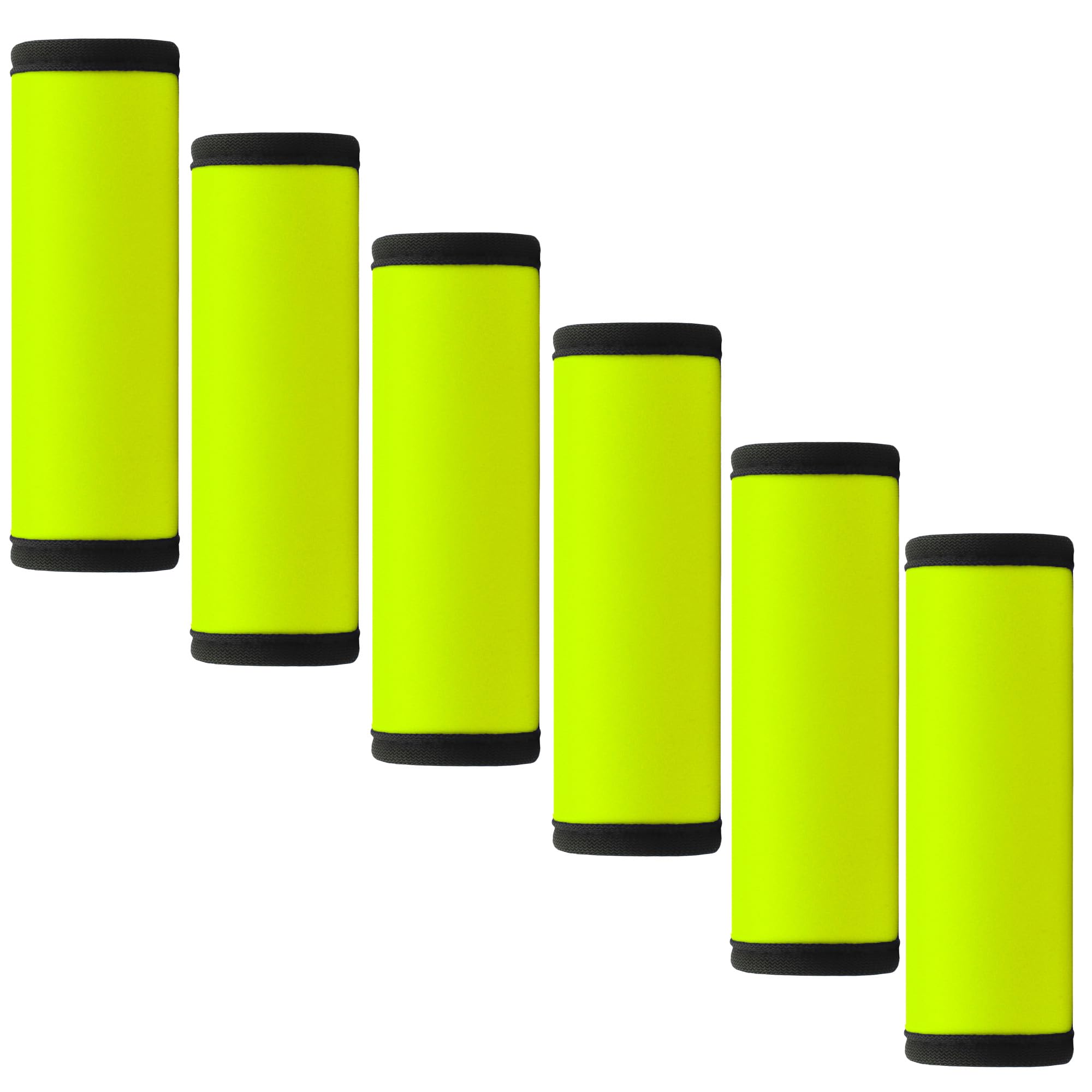 Amazon.com: BAGSWEET Luggage Handle Wrap 6 Pack-Neoprene Luggage Handle ...