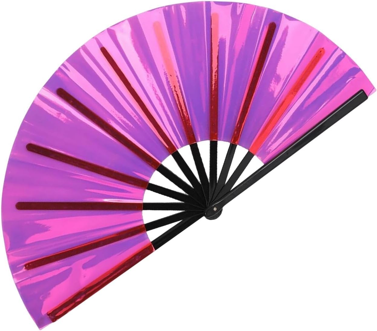 Amazon.com: EORROE Large Rave Folding Hand Fan for Men/Women ...