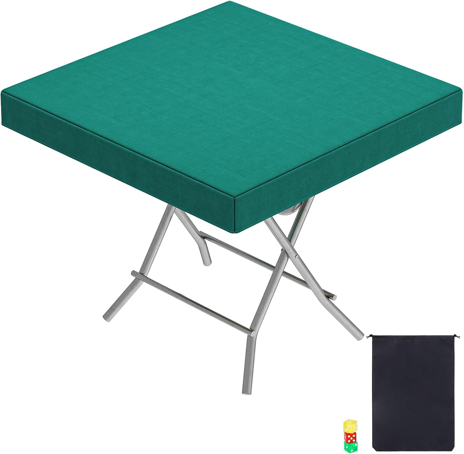 Amazon.com: BREENHILL Card Table Cover, Mahjong Game Table Cover ...