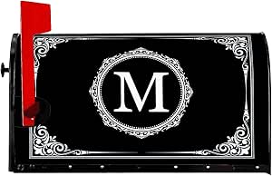 Amazon.com: Custom Monogrammed Name Mailbox Covers Magnetic ...