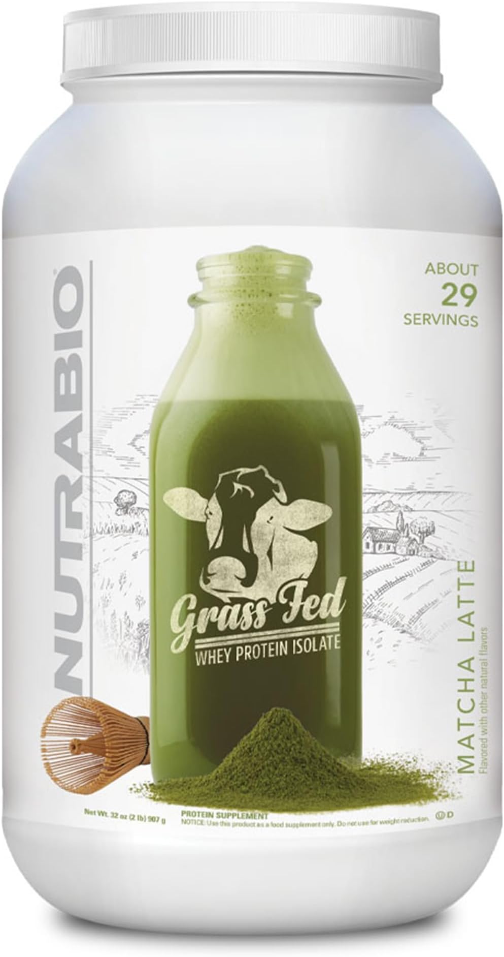 Amazon.com: FitBites Boba Tea Protein 100% Whey Protein Powder Isolate ...