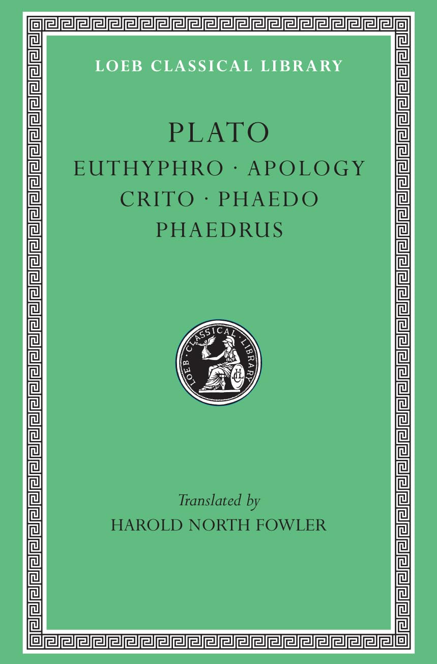 Amazon | Plato 1: Euthyphro. Apology. Crito. Phaedo. Phaedrus (Loeb Classical Library) | Plato ...