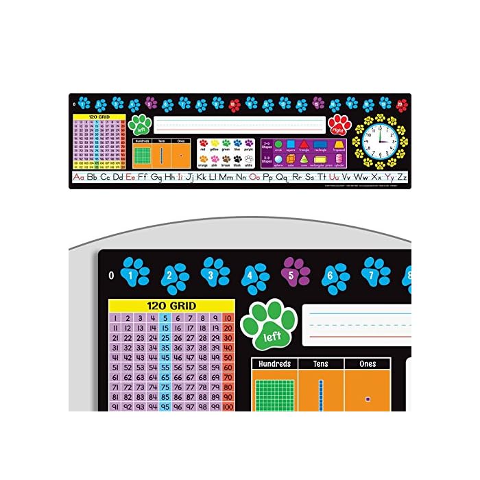 Buy Really Good Stuff 24PK Paw Prints Self-Adhesive Vinyl Desktop ...