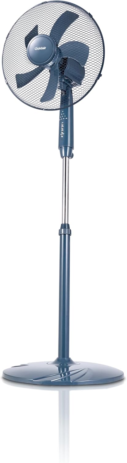 Goldair Pedestal Fan with Remote, Grey, 40 cm: Desk Fans: Amazon.com.au