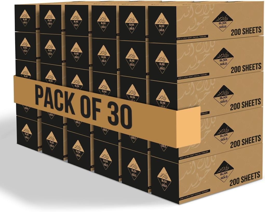 Nice Touch Facial Tissue Boxes, 2 Ply x 30 Pack of 200 Sheets each ...