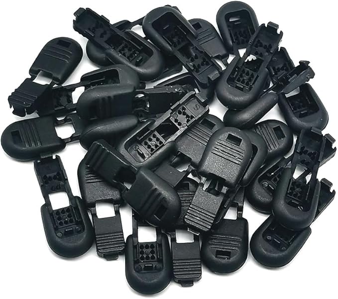 Amazon.com: 30 PCS Zipper Pull Tabs Cord End Tips Shoelace End Tips ...