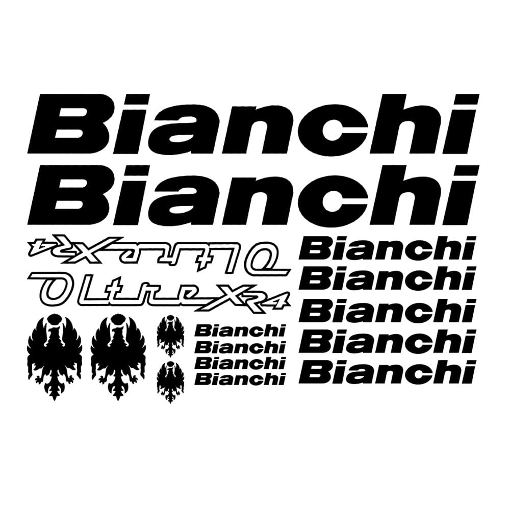 Amazon.com: for BIANCHI KIT Vinyl Decals Stickers Sheet Bike Frame ...