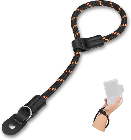 Amazon.com : NEEWER Camera Wrist Strap, Adjustable Durable Round Woven ...