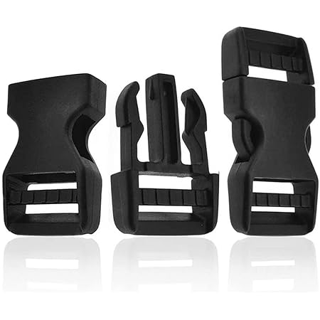 Amazon.com: 6 Pack 1" Buckle Quick Side Release Buckles Dual Adjustable ...