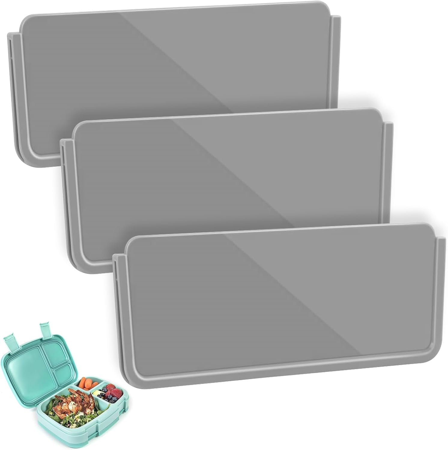 Amazon.com: 3Pcs Lunch Box Insert Divider Compatible with Bentgo Pop ...