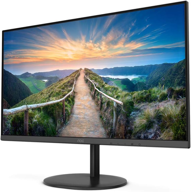 AOC Q24V4EA – 24 Inch QHD Monitor, 75Hz, 4ms, IPS, Adaptive Sync ...