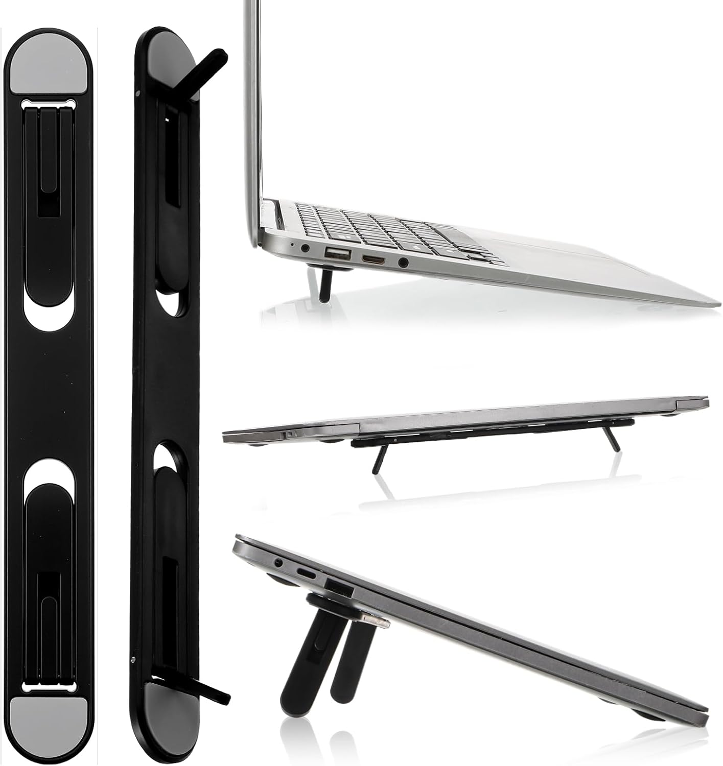 Amazon.com: MBAIYO Foldable Keyboard Riser Stand, Self-Adjusting Laptop ...