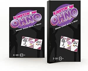 Amazon.com: KINKY OHNO - A Drinking Card Game for Couples - 117 Cards ...