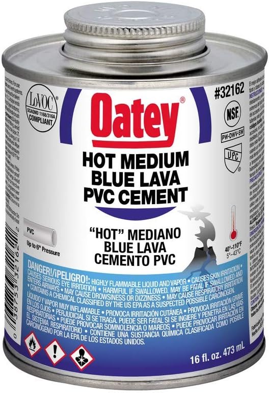 Amazon.com: Oatey 31036 16 oz. CPVC Heavy Duty Gray Cement : Industrial ...