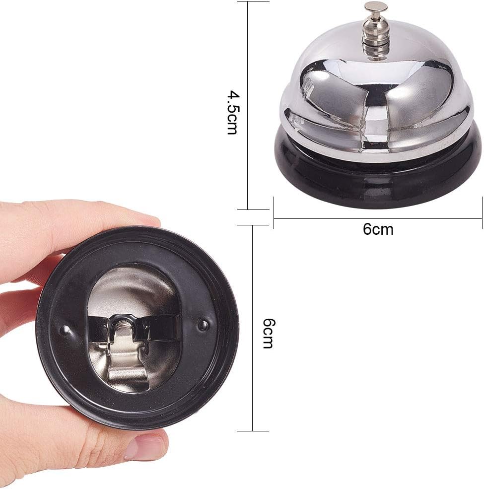 WANDIC Service Bell, Set Of 5 Stainless Steel Call Bell Customer ...