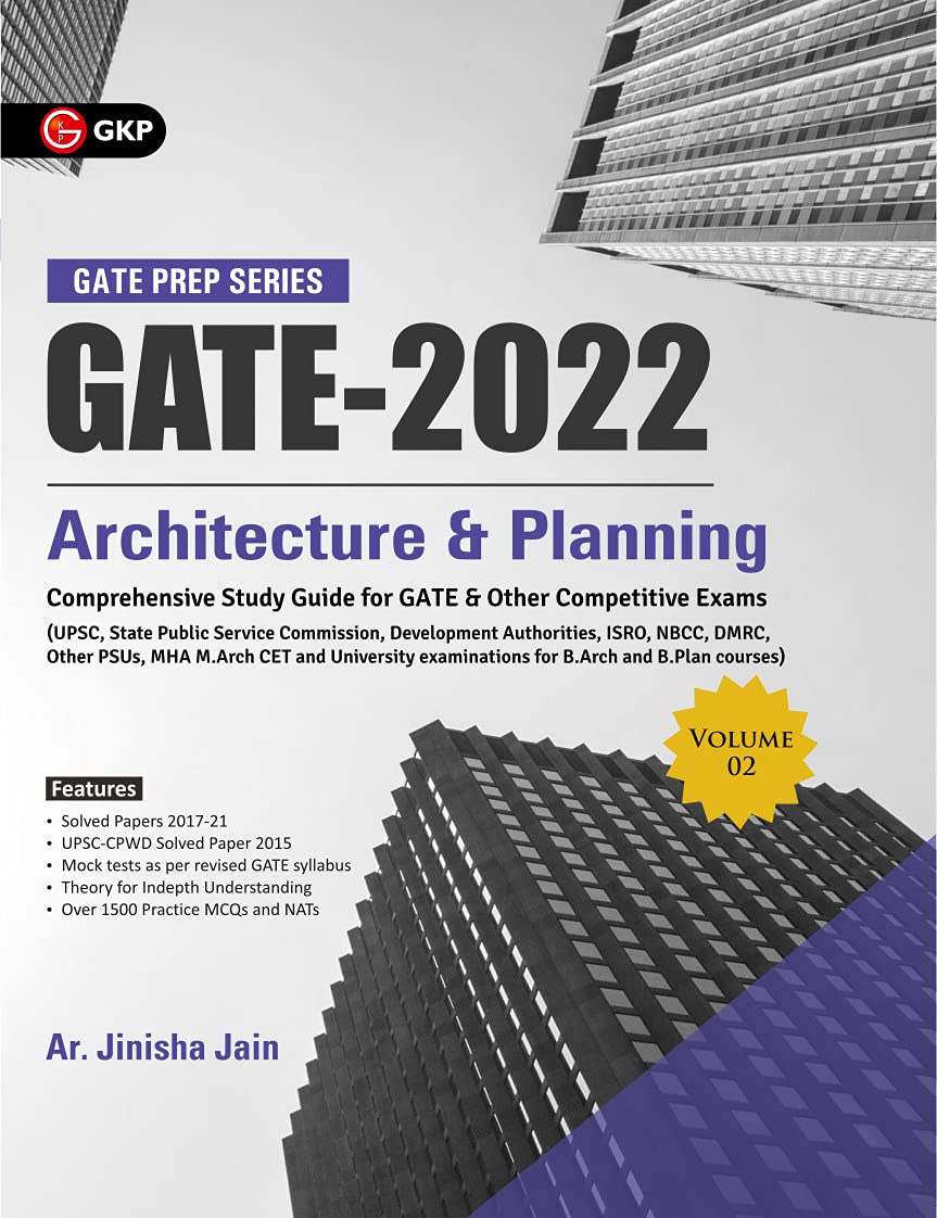 GATE 2022 : Architecture & Planning Vol 2 - Guide eBook : Jain, Ar ...