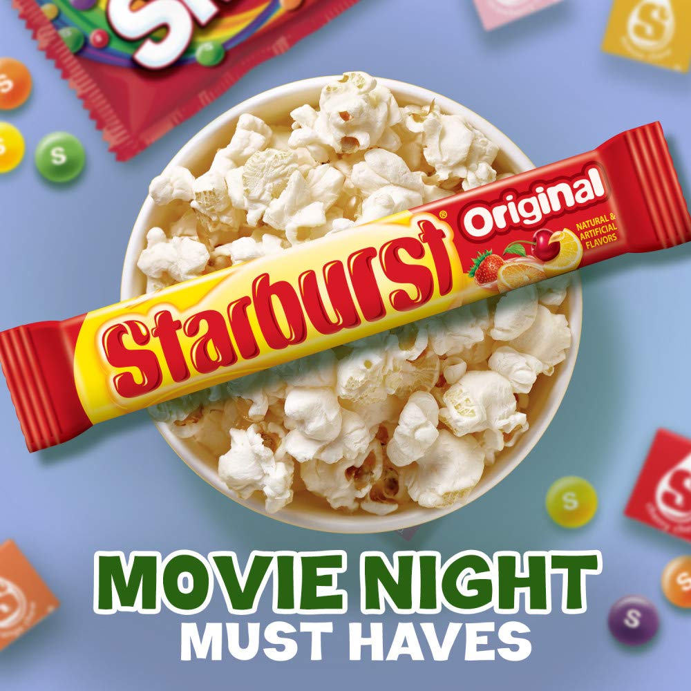 Snapklik.com : SKITTLES & STARBURST Variety Pack Full Size Chewy Candy ...