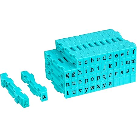 Amazon.com: Lowercase Clickable Stamp Set by Recollections™ : Arts ...