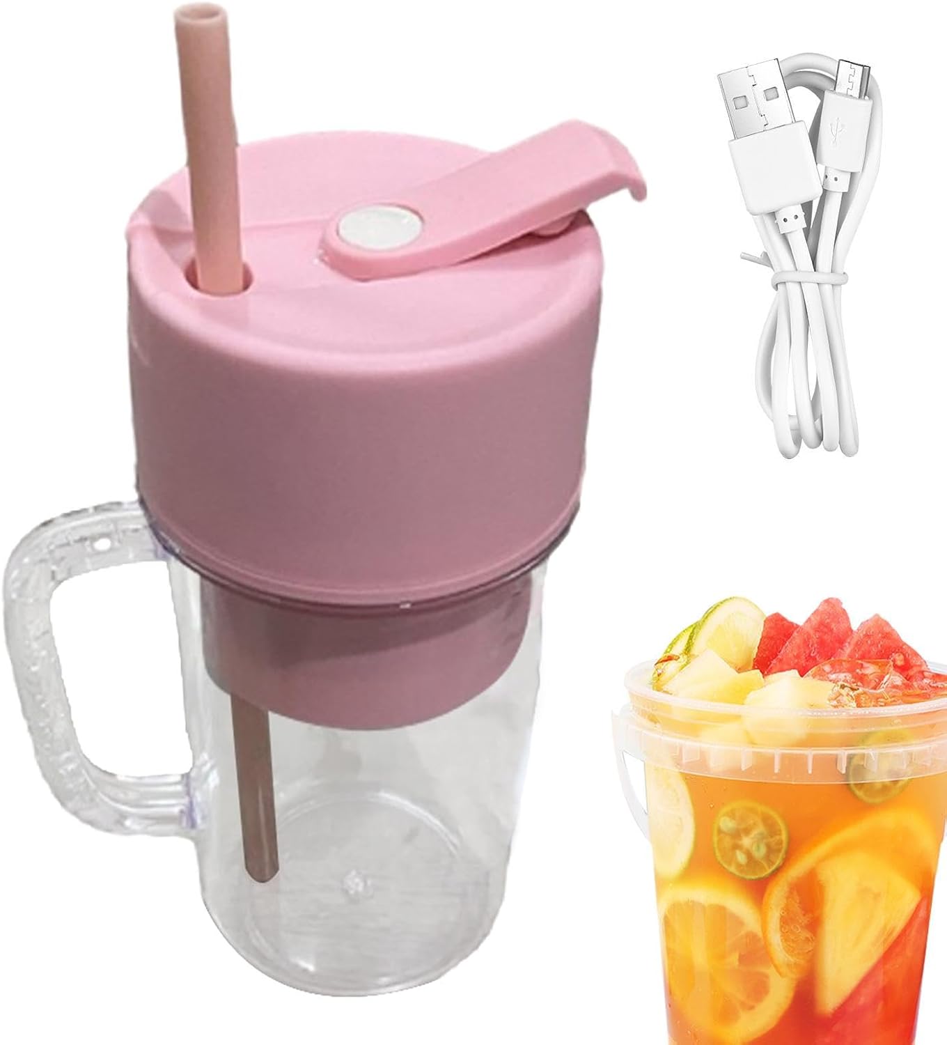 Fresh Juice Blender, Mini Fast Portable Blender, Mini Fruit Juice Mixer ...