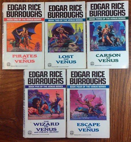 The Venus Series: Escape on Venus, Lost on Venus, Pirates of Venus ...