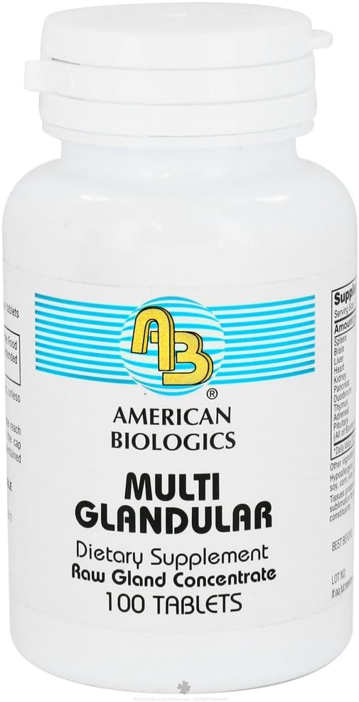 Amazon.com: American Biologics - Multi-Glandular 100 tabs : Health ...