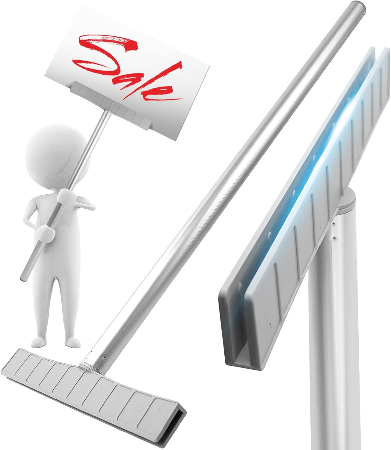 Amazon.com: Election Handheld Sign Stand - Billboard Display Bar for ...