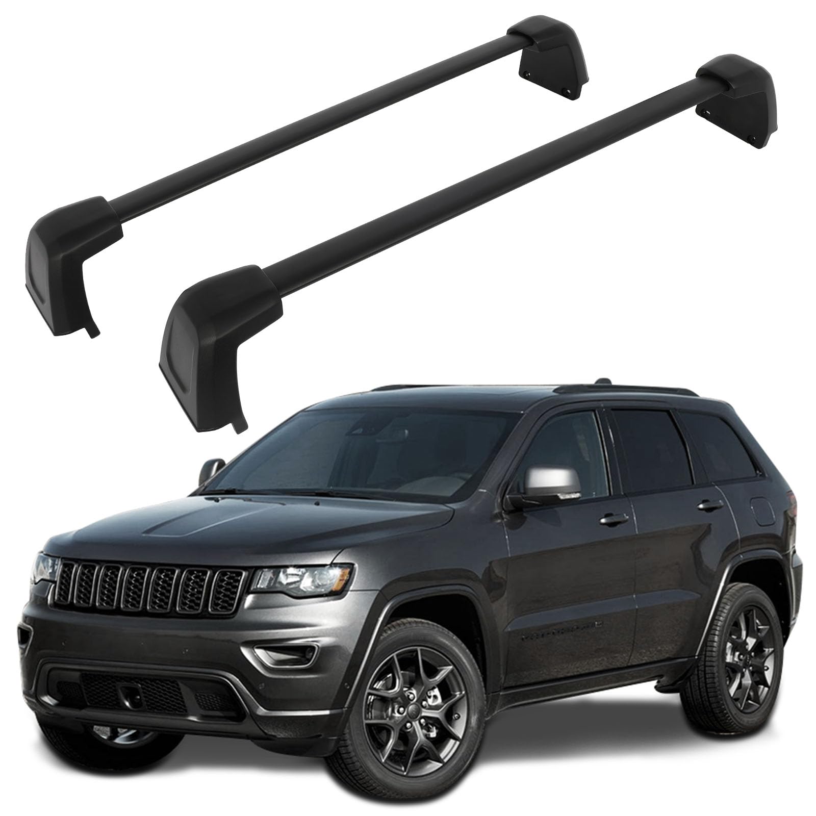 Amazon.com: FINDAUTO Roof Rack Cross Bars for Jeep Grand Cherokee L ...