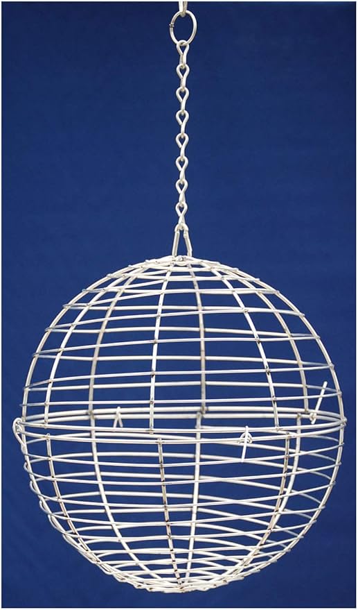 Amazon.com : 12" Wire Globe : Hanging Planters : Home & Kitchen