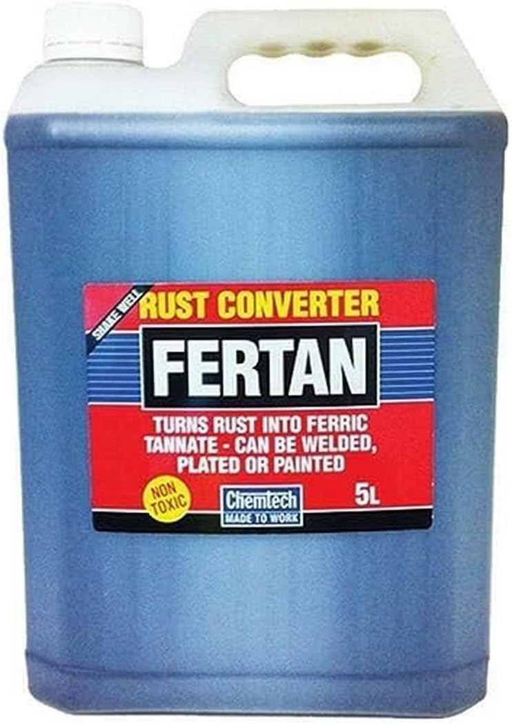Chemtech Fertan Rust Converter, 5 litre : Amazon.com.au: Automotive