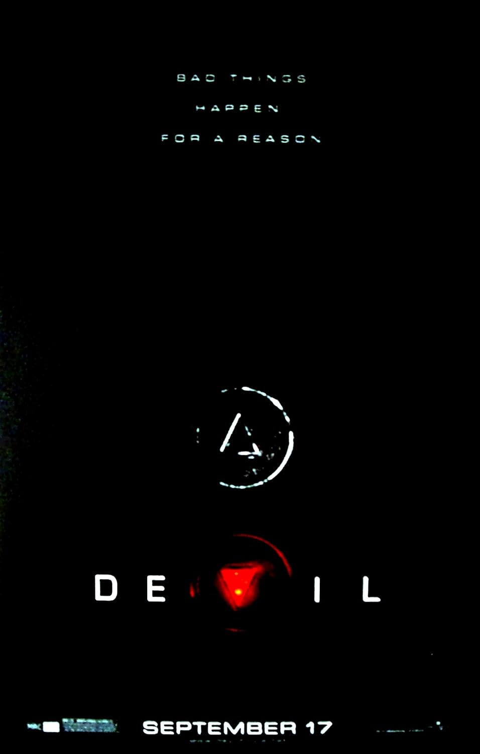 Amazon.com: Devil Movie Poster~ M. Night Shyamalan~ Approx 11" x 17 ...