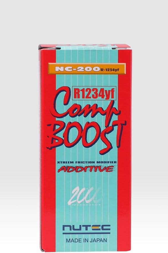 Amazon.co.jp: ニューテック(NUTEC) NC-200 Comb BOOST R1234YF (コンプブースト R1234yf)自動車用エアコンオイル補充添加剤 25g : 車＆バイク