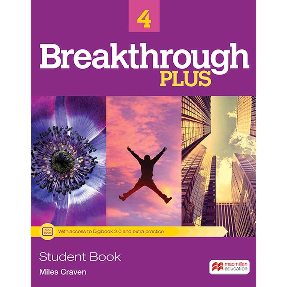 Breakthrough Plus 4 Upper Intermediate Student Book plus Digibook pack: Craven, Miles ...