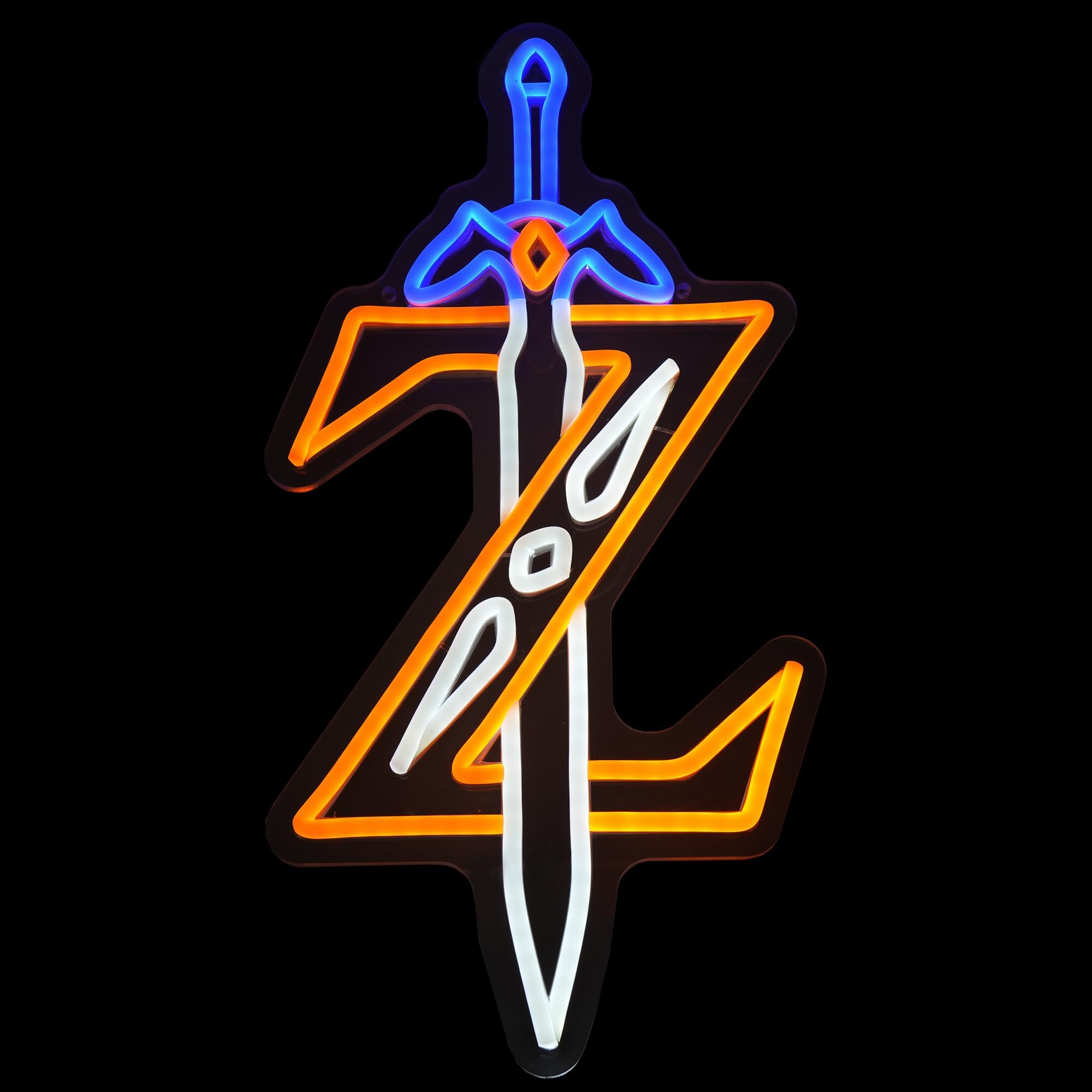 Amazon.com : Cheffort Sword Neon Sign - Legend of Wall Hanging - Blue ...