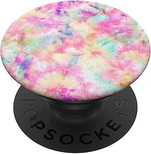 Amazon.com: Pastel Rainbow Tie-Dye Design Pop Socket PopSockets PopGrip ...