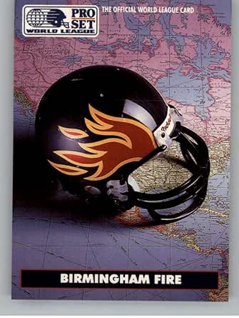 Amazon.com: 1991 Pro Set WLAF Football #11 Birmingham Fire Birmingham ...