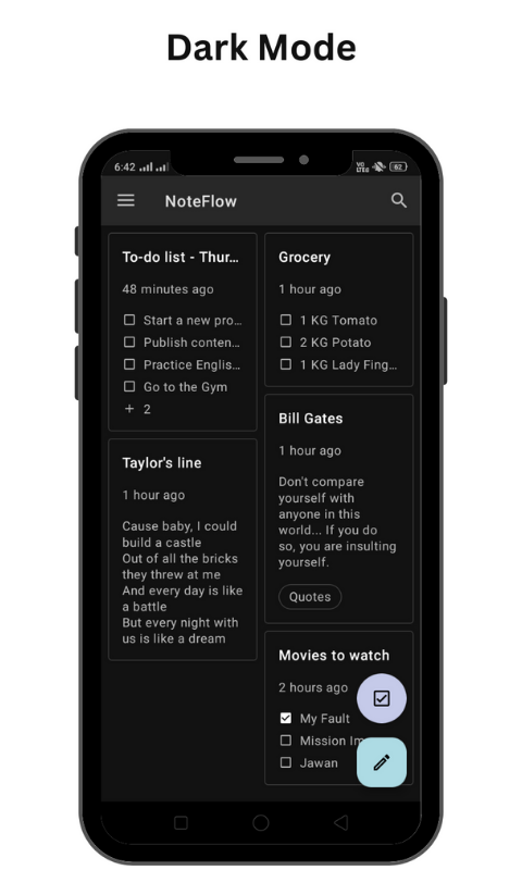 NoteFlow - Minimalist Notes Taking & Todo List App - App on Amazon Appstore