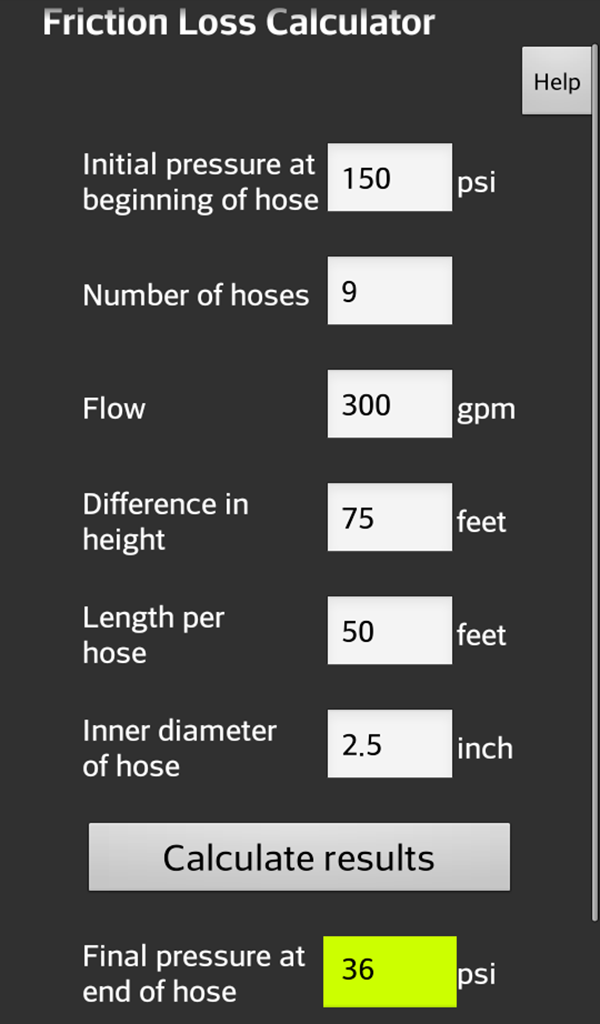 FireFighter CalcTool - App on Amazon Appstore