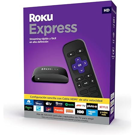 Roku Express Dispositivo de Streaming HD con Garantía de 12 Meses en ...