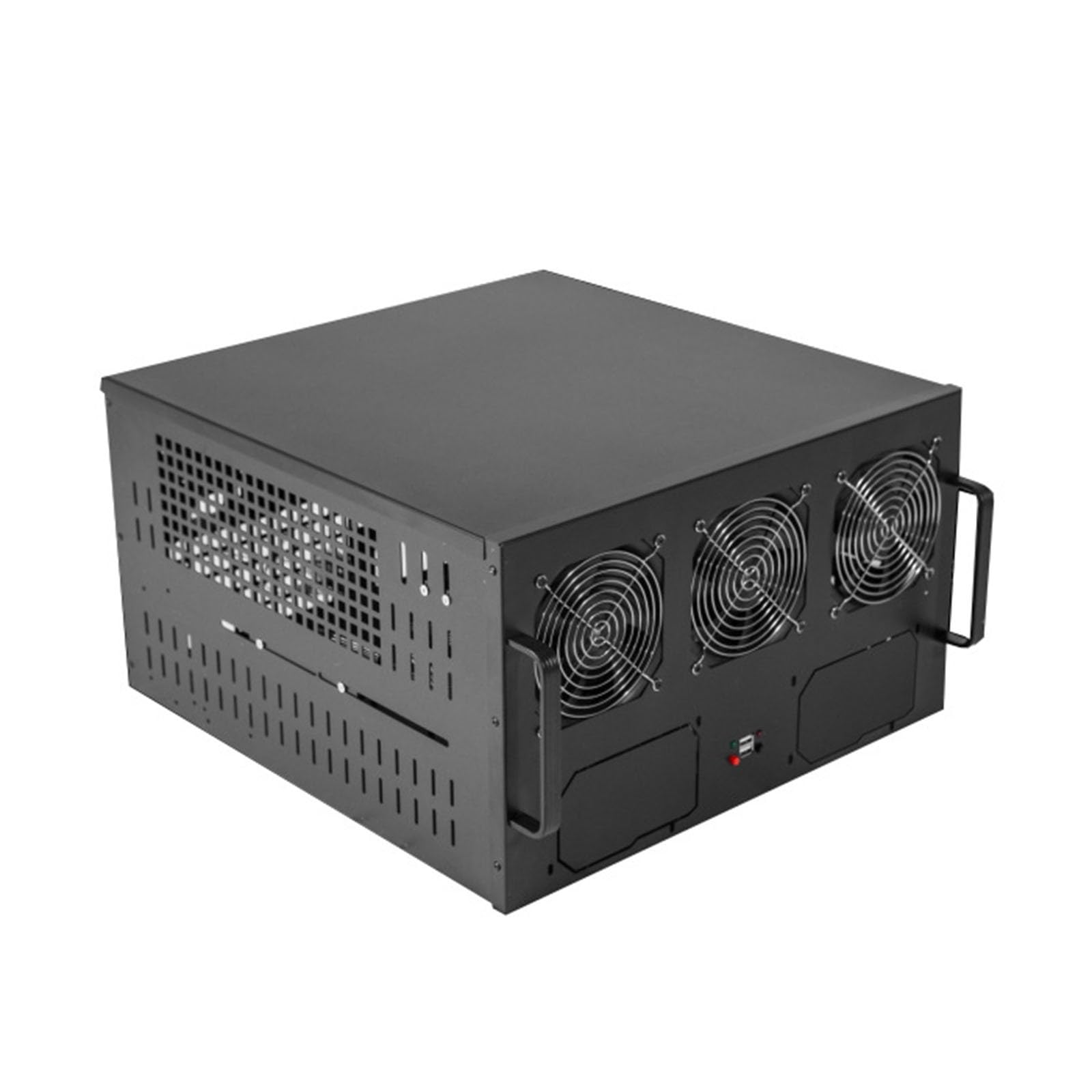 Buy 6U Server Chassis Rack Server Case,6U Multi -Graphics Chassis,ATX Motoard Dual Power Chassis ...