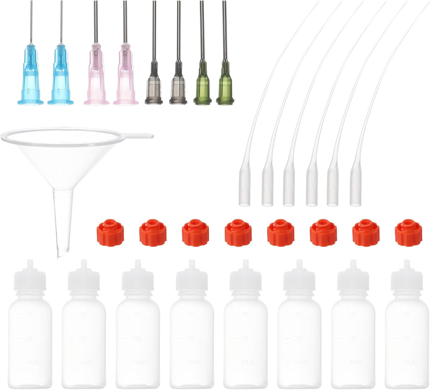 Amazon.com: PATIKIL 1 Oz Precision Applicator Bottles, 8Pcs 30ml Needle ...